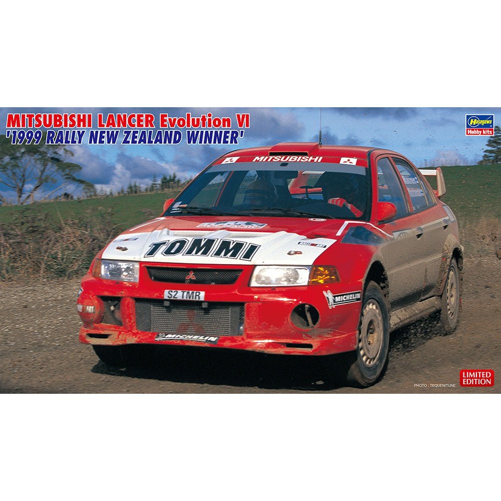 Hasegawa 1/24 LM 20415 MITSUBISHI LANCER EVOLUTIONVI `1999 RALLY NEW ...